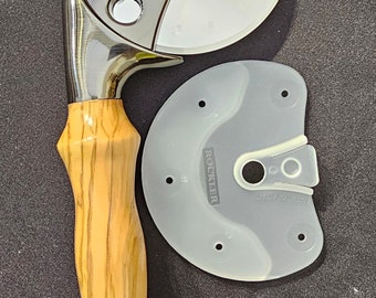 Large Pizza Wheel, Custom Wood Handle, Pizza Cutter, Roller Blade ...
