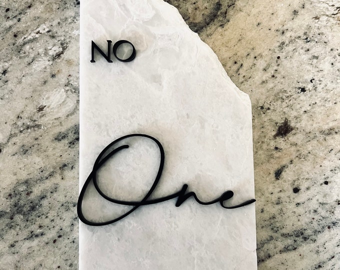 Large Black and White Marble Table Numbers With Acrylic - Etsy