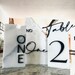 Large Black and White Marble Table Numbers With Acrylic - Etsy