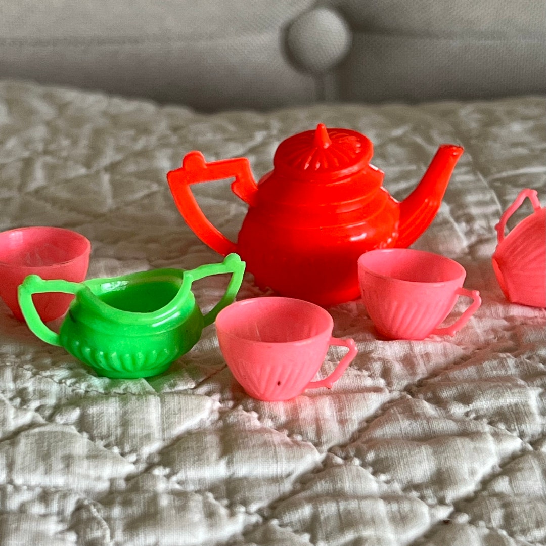 7 Piece Vintage Tea Party Set - Etsy