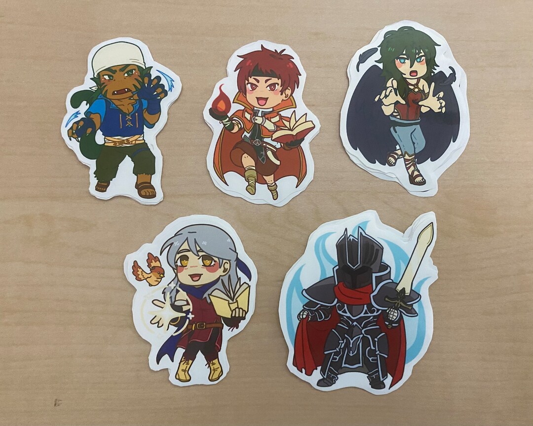 Fire Emblem Tellius / Radiant Dawn Stickers set 2 - Etsy