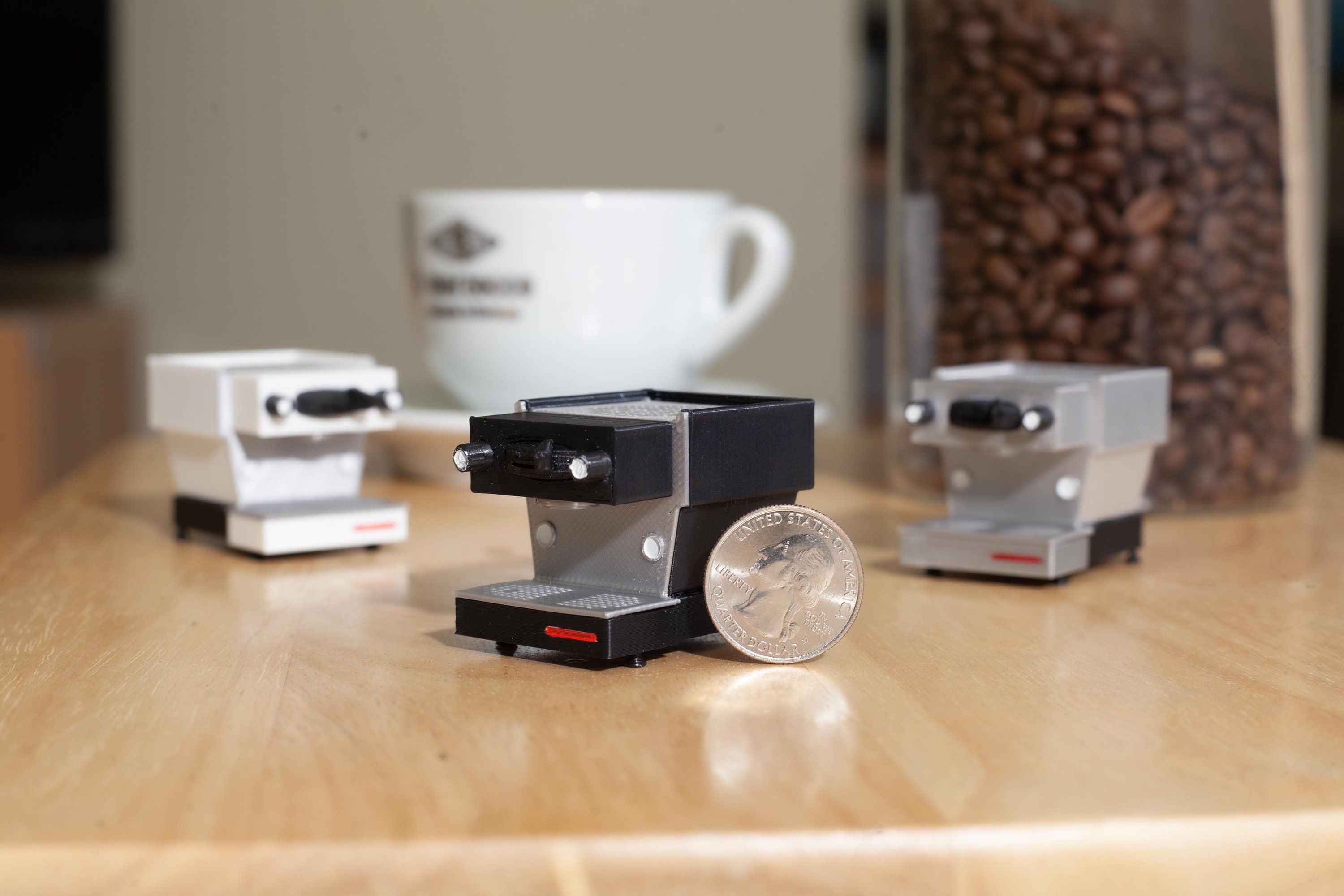 Espresso Machine Decoration - Miniature Ornament Inspired by La ...