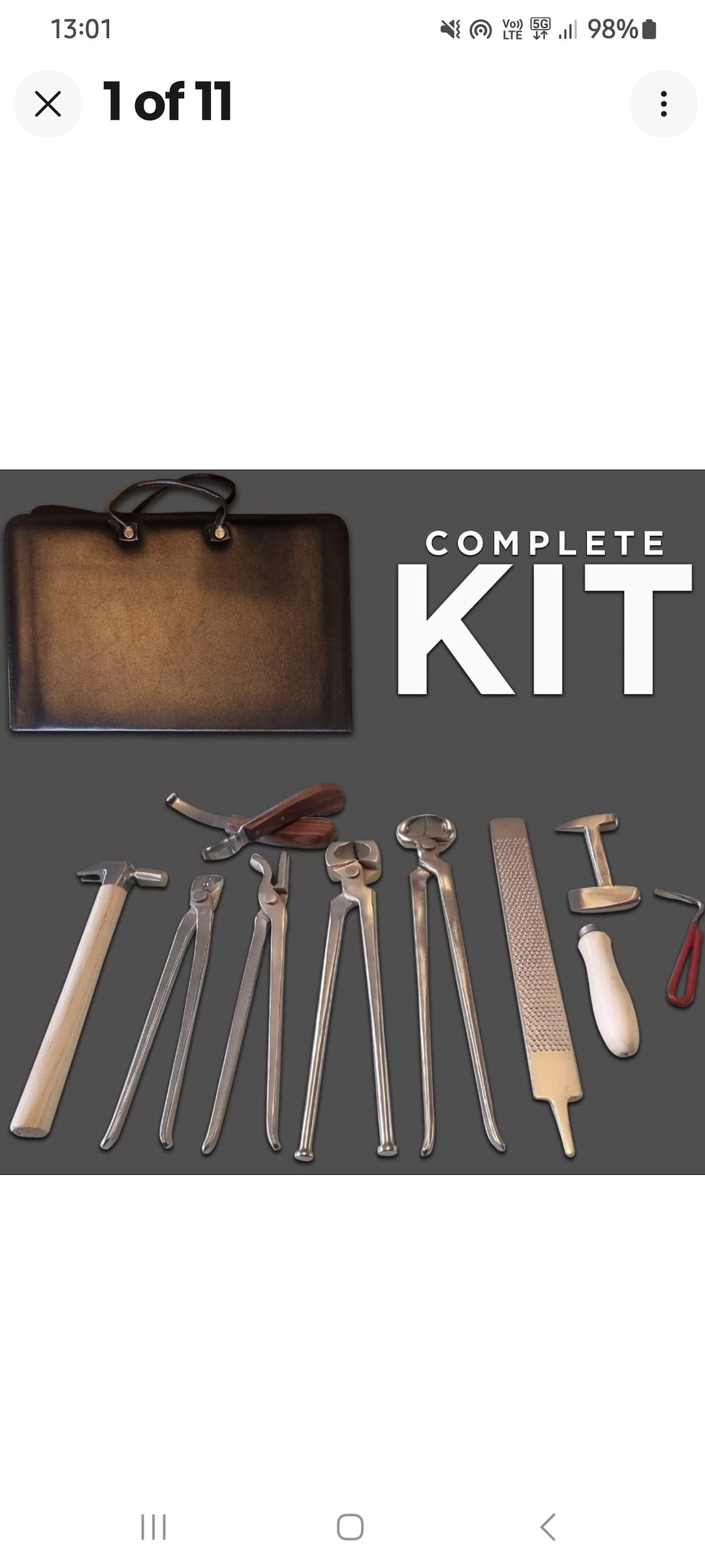 Full Farrier Tools Kit - Etsy