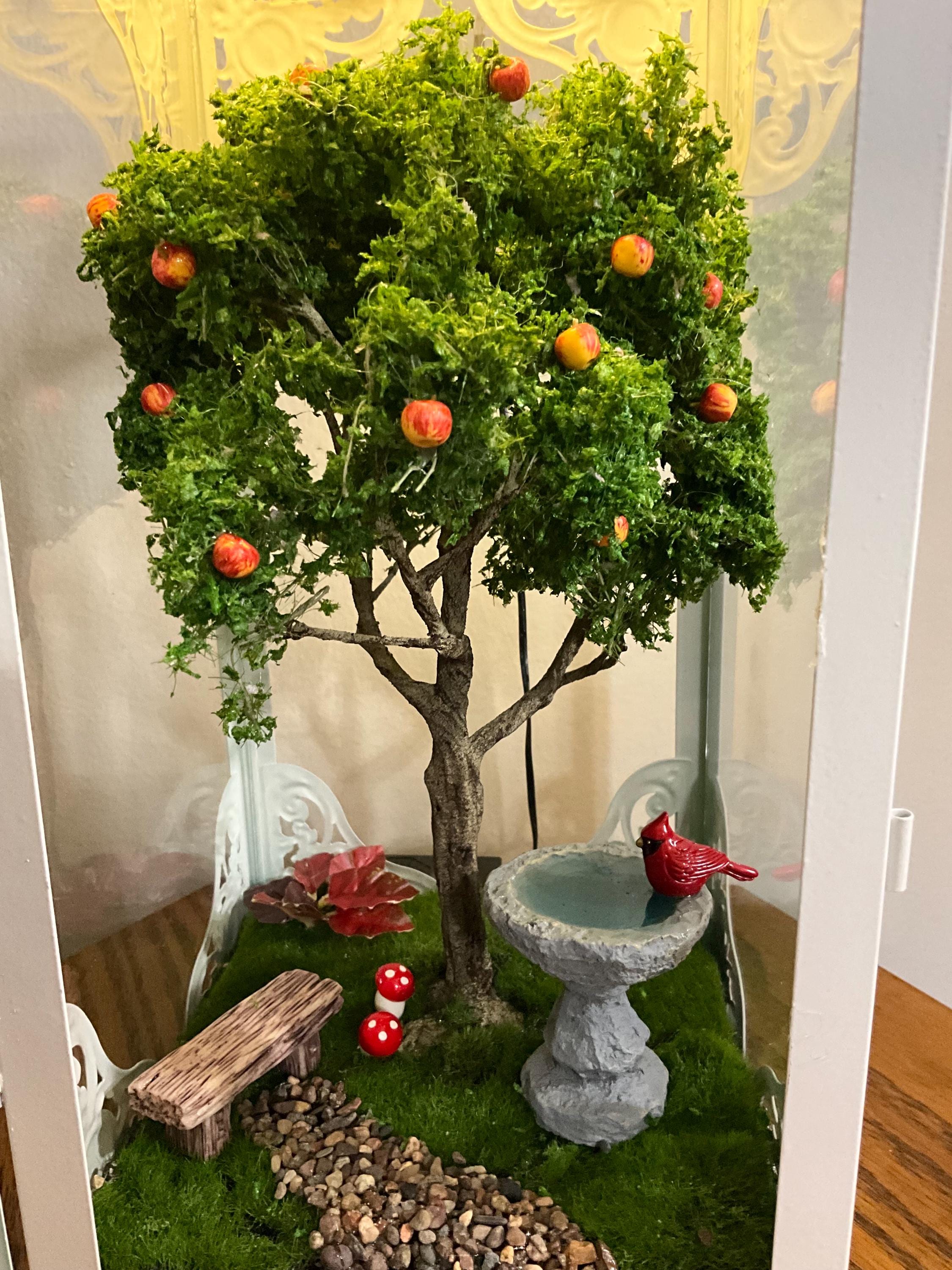 Apple Tree Diorama free Shipping - Etsy