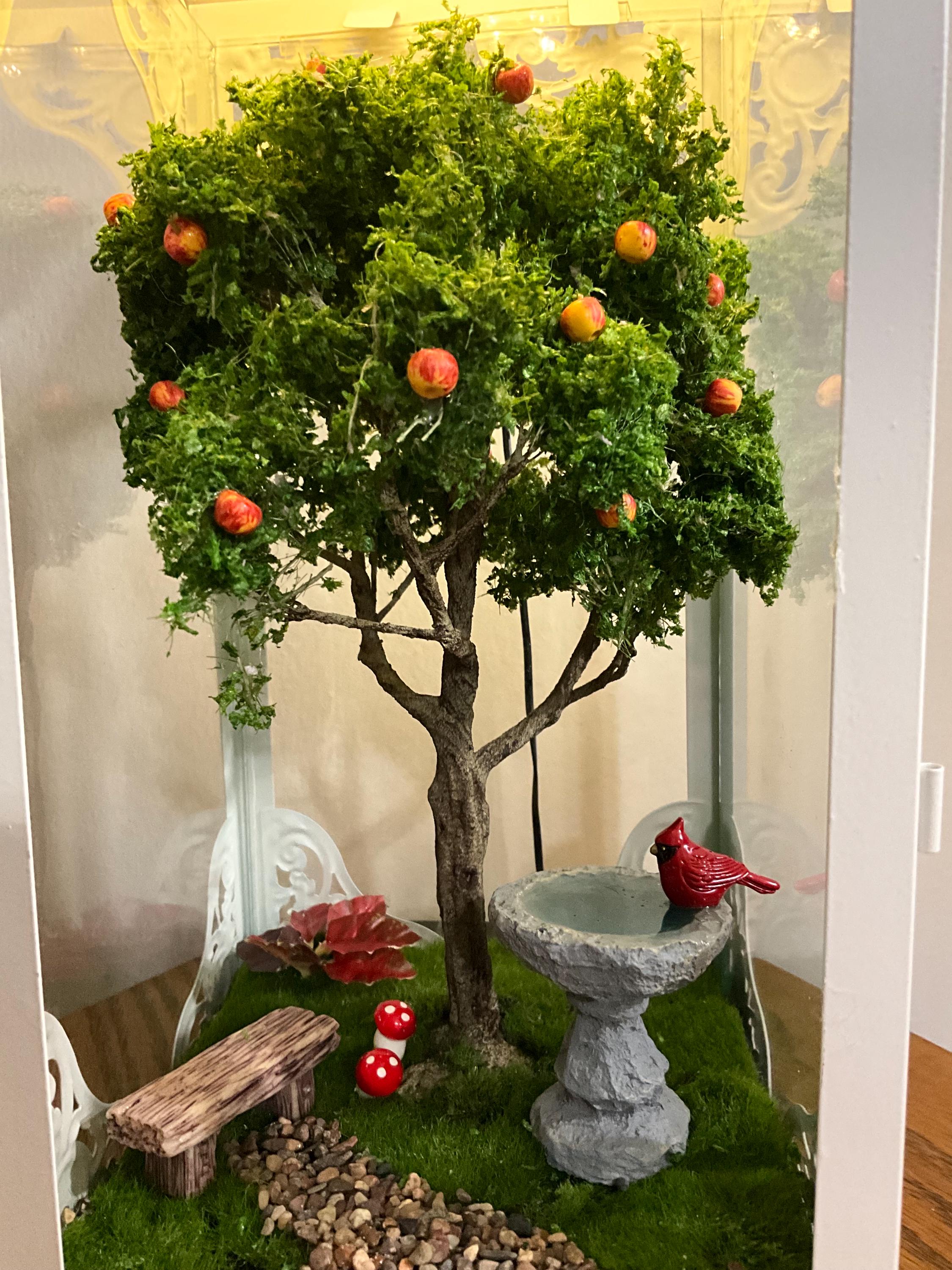 Apple Tree Diorama free Shipping - Etsy