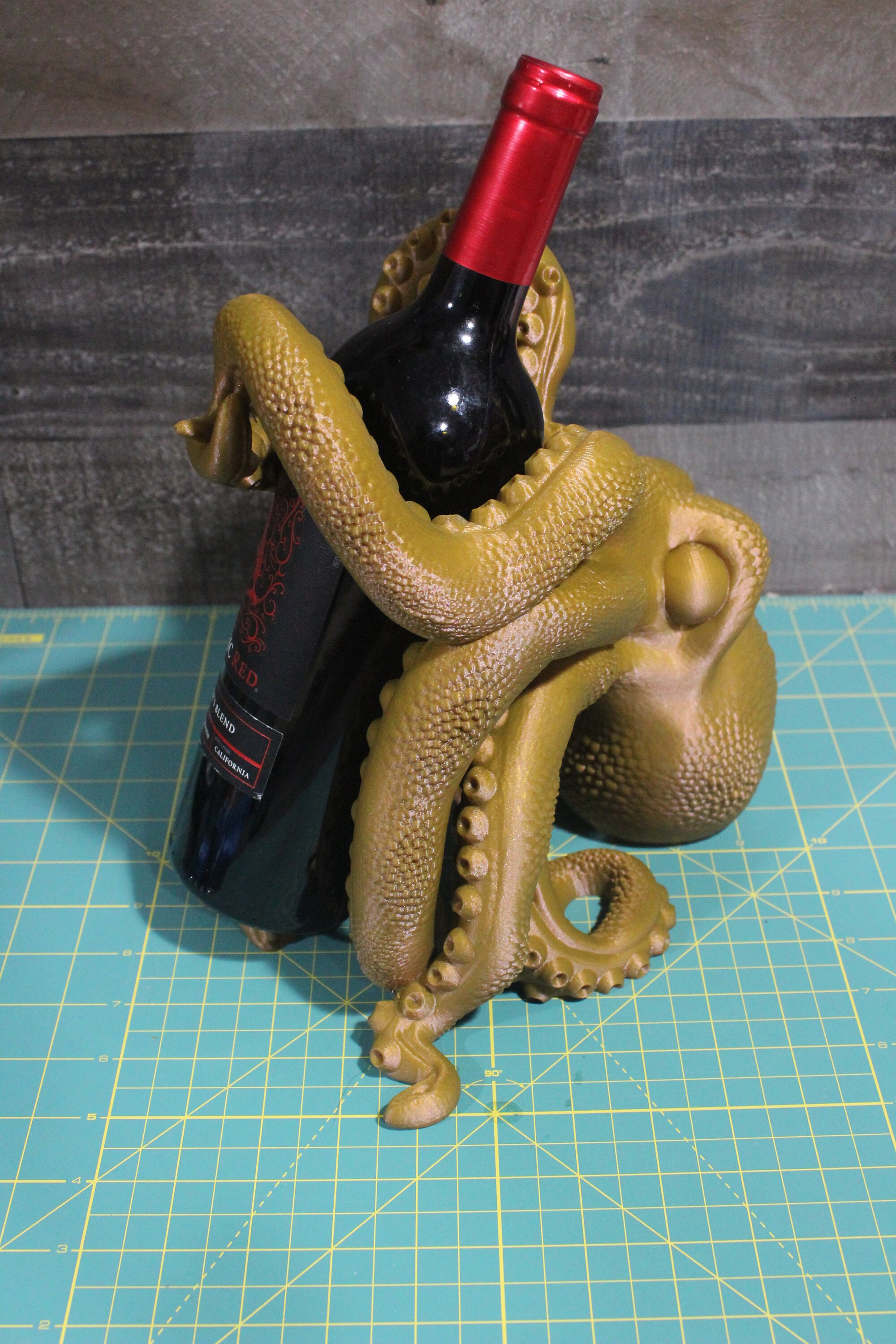Bordeaux the Octopus Wine Holder - Etsy