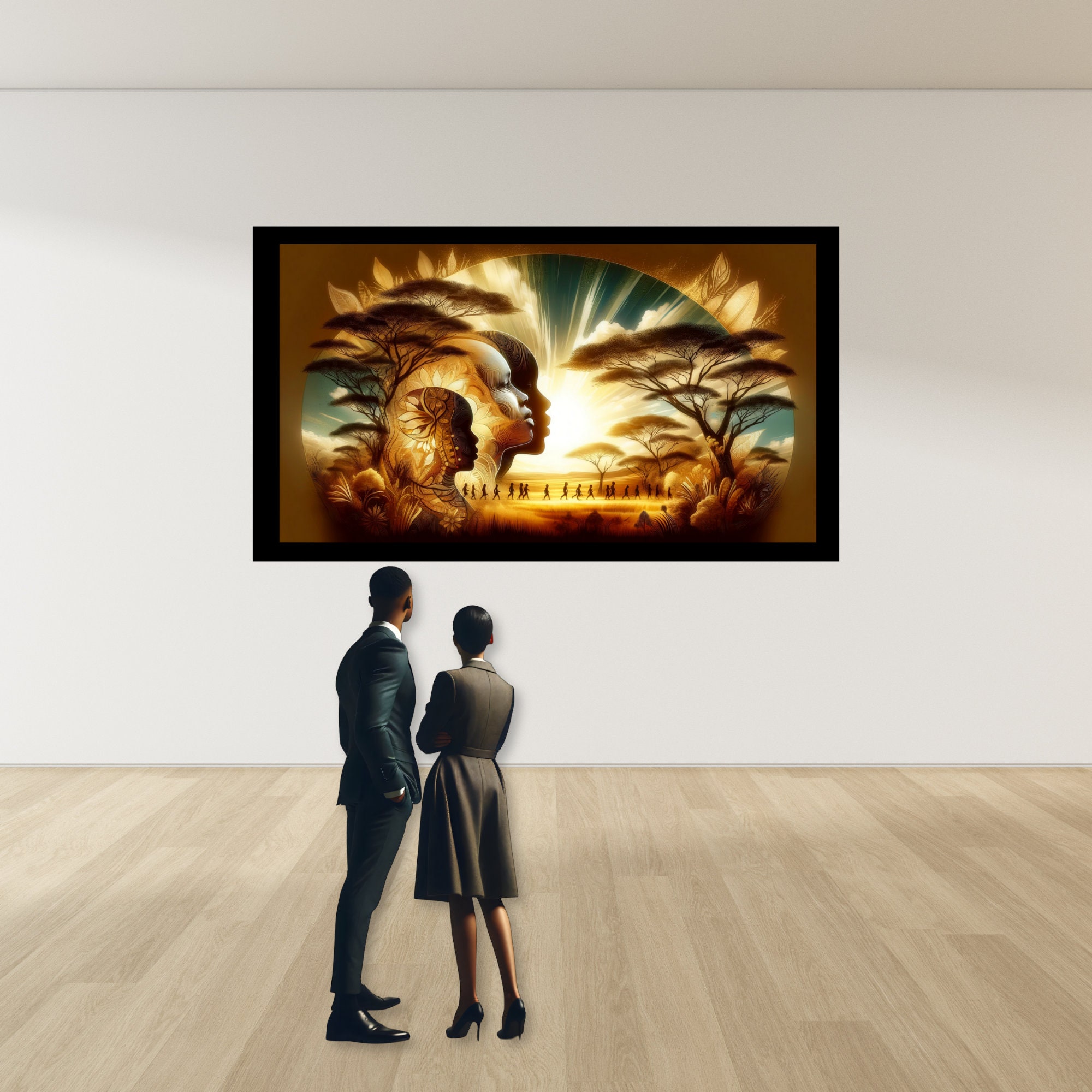 African Artwork, Safari, Wildlife Imagery, Decor, Black Families ...