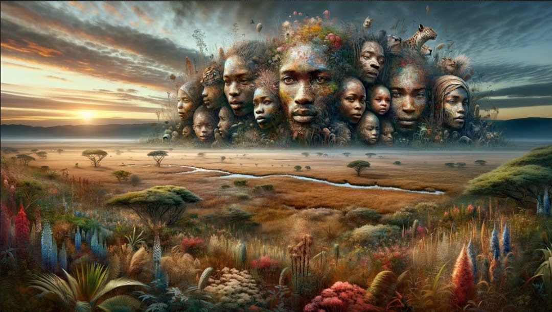 African Art, Safari Wildlife, Black People, AI, Living Room, Den Decor ...