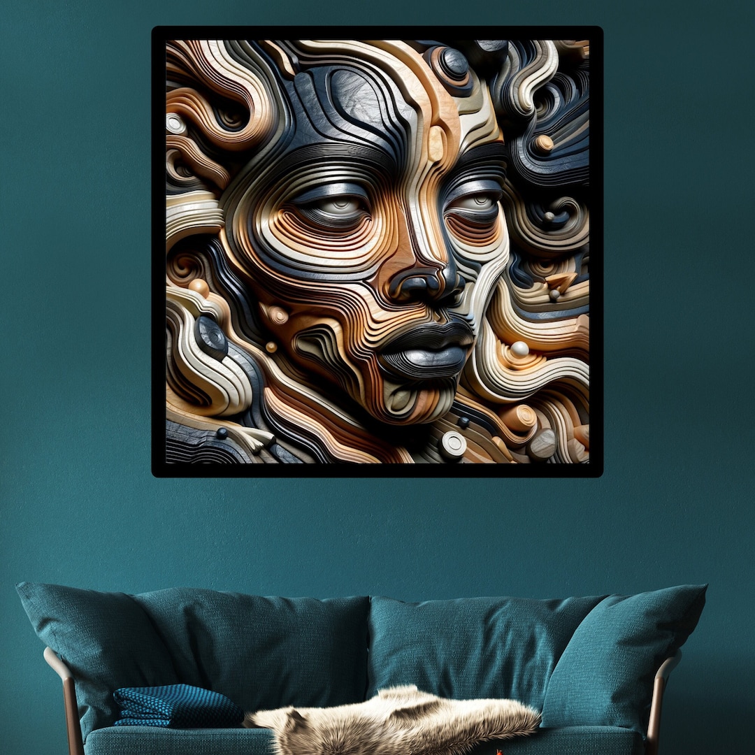 Contours of Consciousness - Digital Art Exploring Human Perception ...