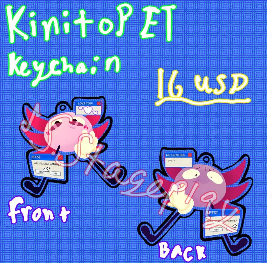 Kinitopet Doublesided Keychain. 76.2 Mm / 3 - Etsy