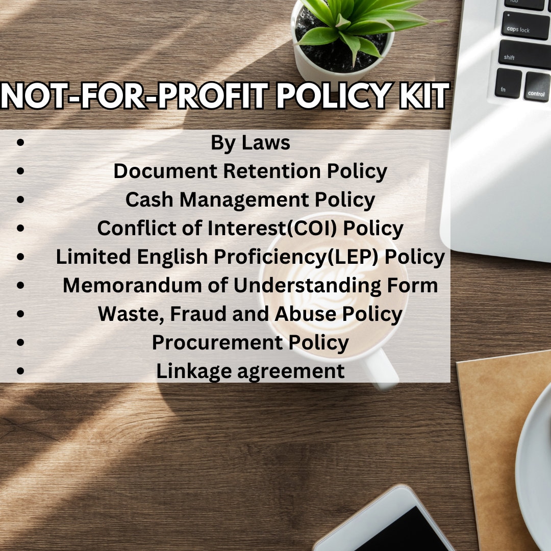 Not-for-profit Board Tool Kit - Etsy