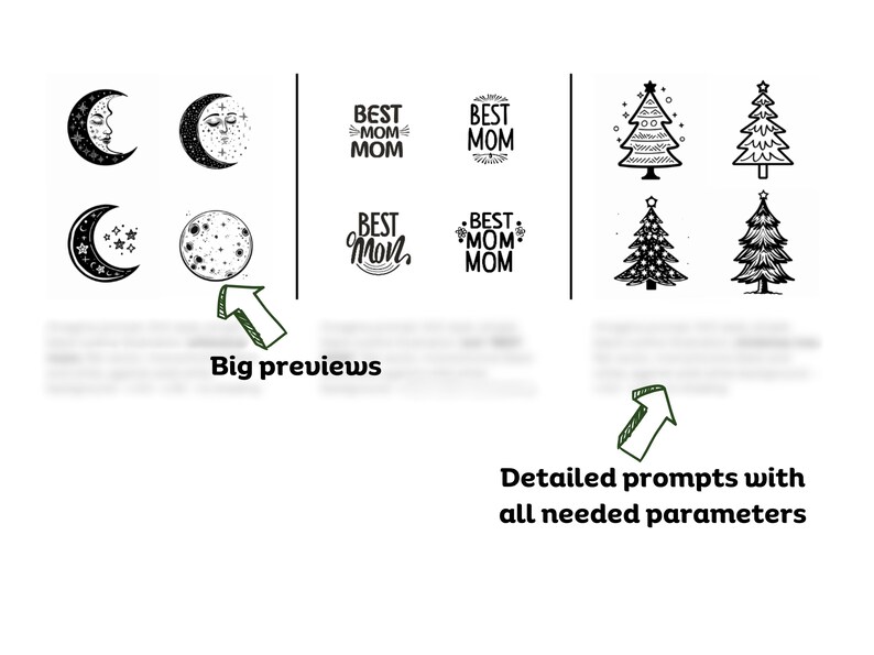 SVG Clipart With Midjourney Prompts, Vector Images for Cricut ...
