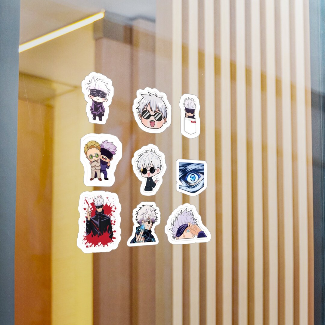Kiss-cut GOJO SATORU Anime Stickers Your Favorite Hero - Etsy