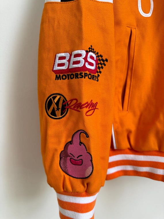Frank Ocean Channel Orange Racing Jacket - orange and… - Gem
