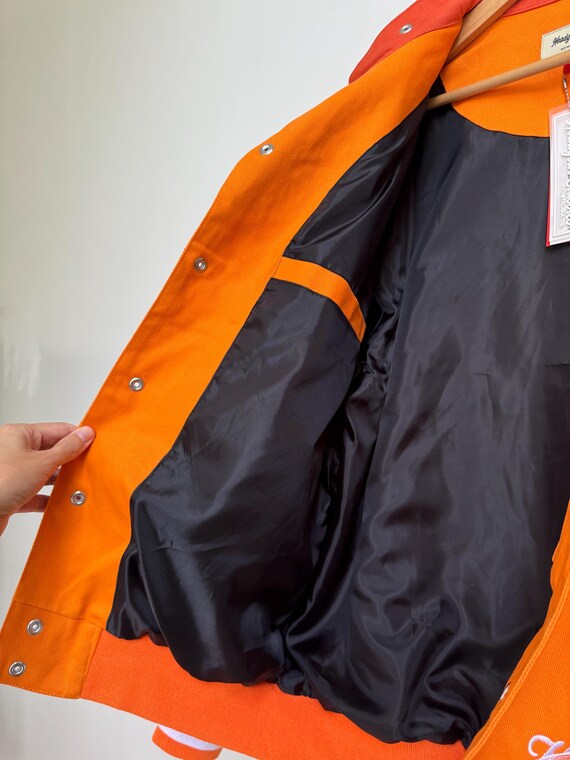 Frank Ocean Channel Orange Racing Jacket - orange and… - Gem