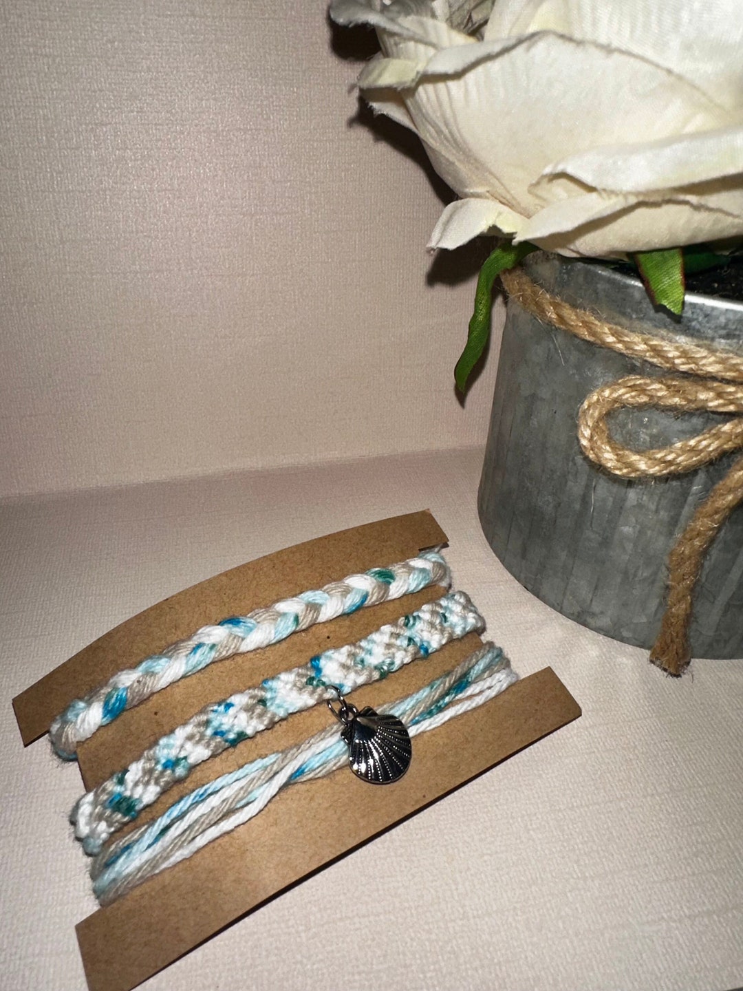 Braided String Friendship Bracelet Adjustable Bracelets Beach Jewelry ...
