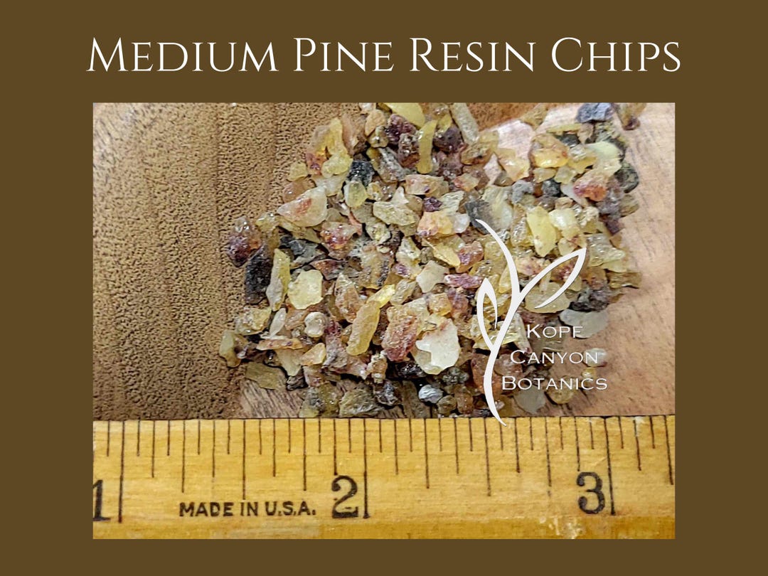 Premium Ponderosa Pine Resin Chips, Sap, Pitch. RAW, Clean, Sustainably ...