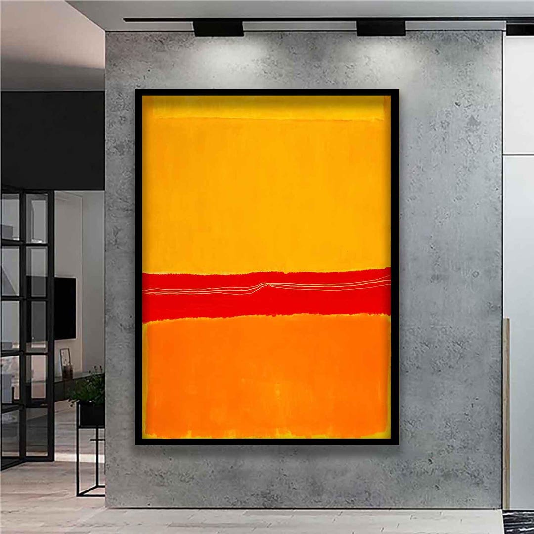 Mark Rothko Collection Varieties - Large Minimalist Canvas Art for ...