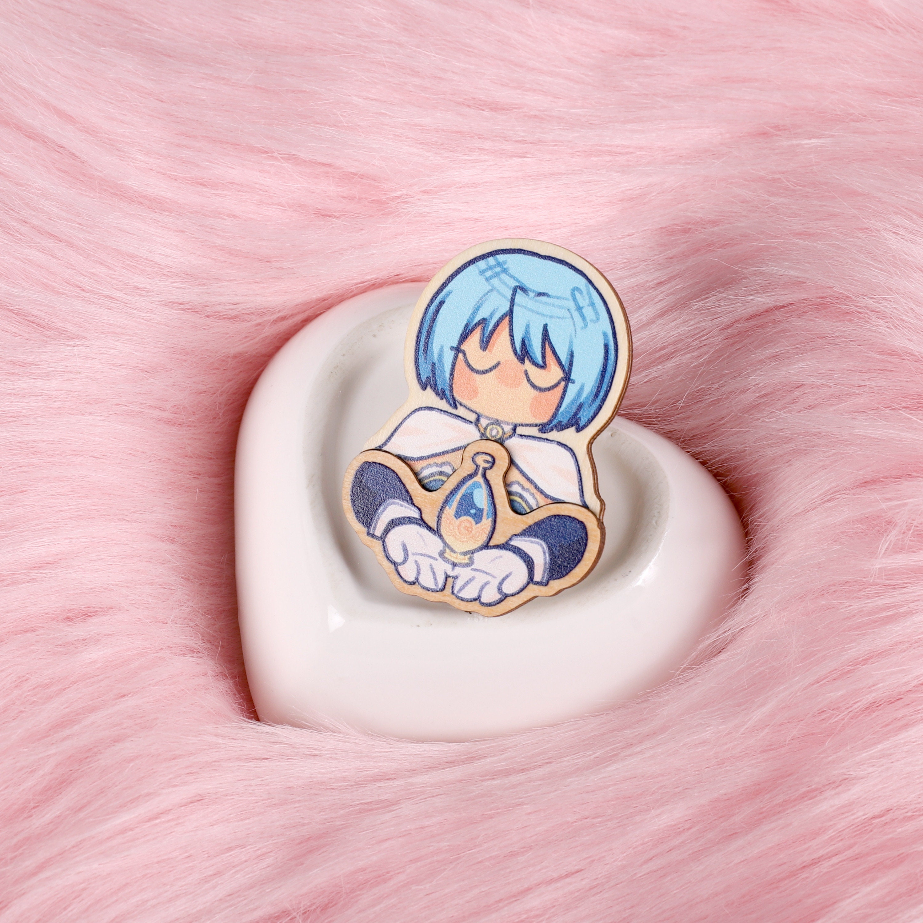 Magical Girls PMMM Multilayer Wooden Pin - Etsy