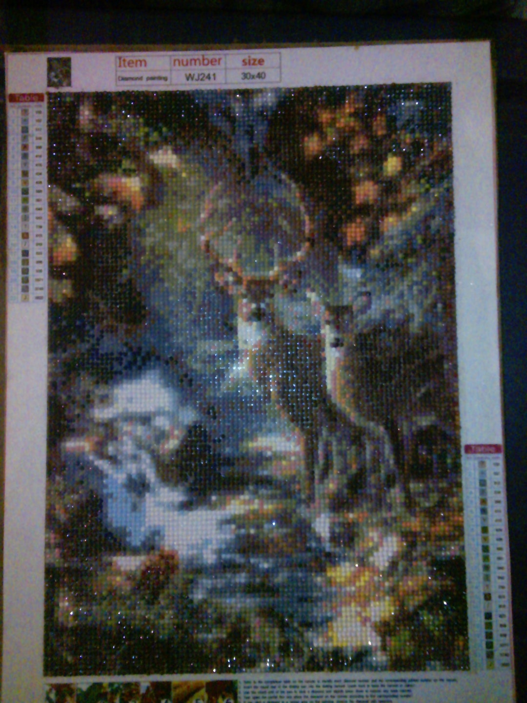 Deer and Waterfall Diamond Painting - Etsy