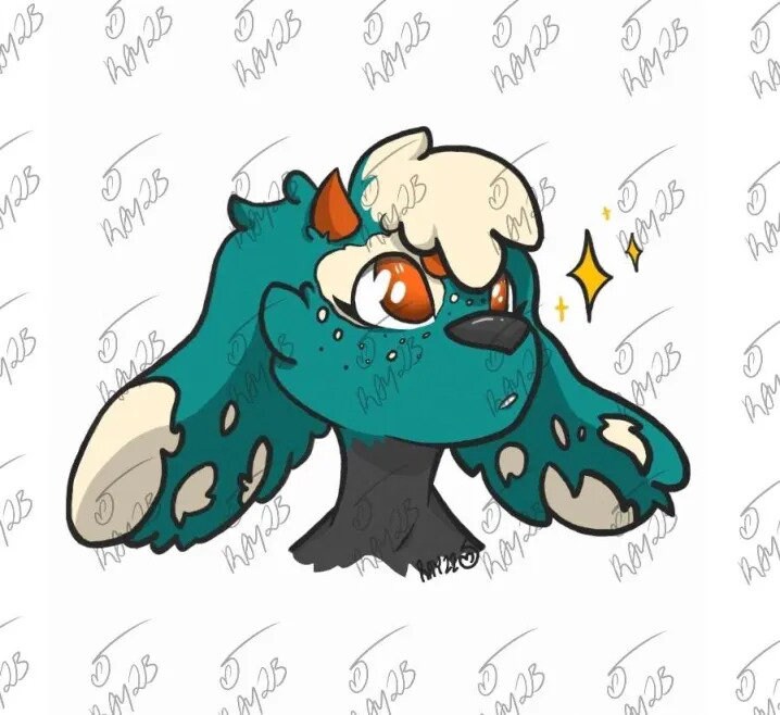 Fursuit Badge, Furry Art, Custom Furry Badge, DIGITAL ONLY - Etsy