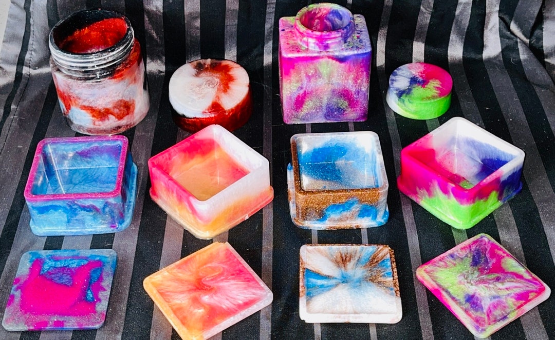 Epoxy Resin Container - Etsy