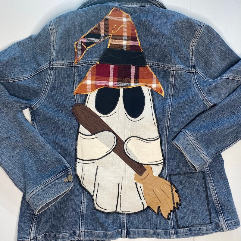 Witch Denim Jacket - Etsy