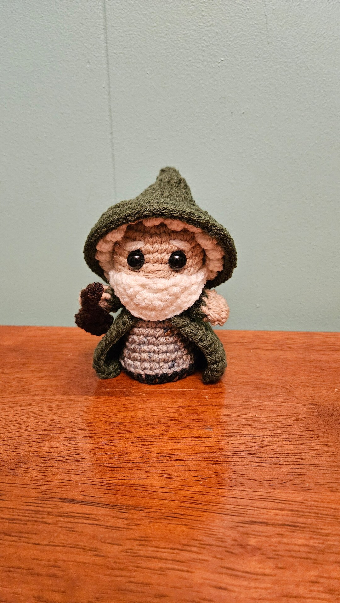 Crocheted Mini Wizard - Etsy