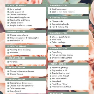 The Best Wedding Checklist Comprehensive Planner for Your Perfect ...