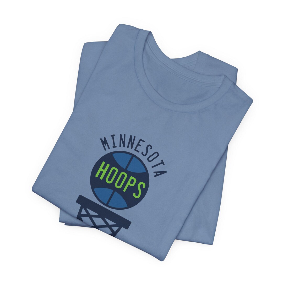 Timberwolves Hoops Basketball T-shirt, Minnesota Hoops Tee, Unisex ...