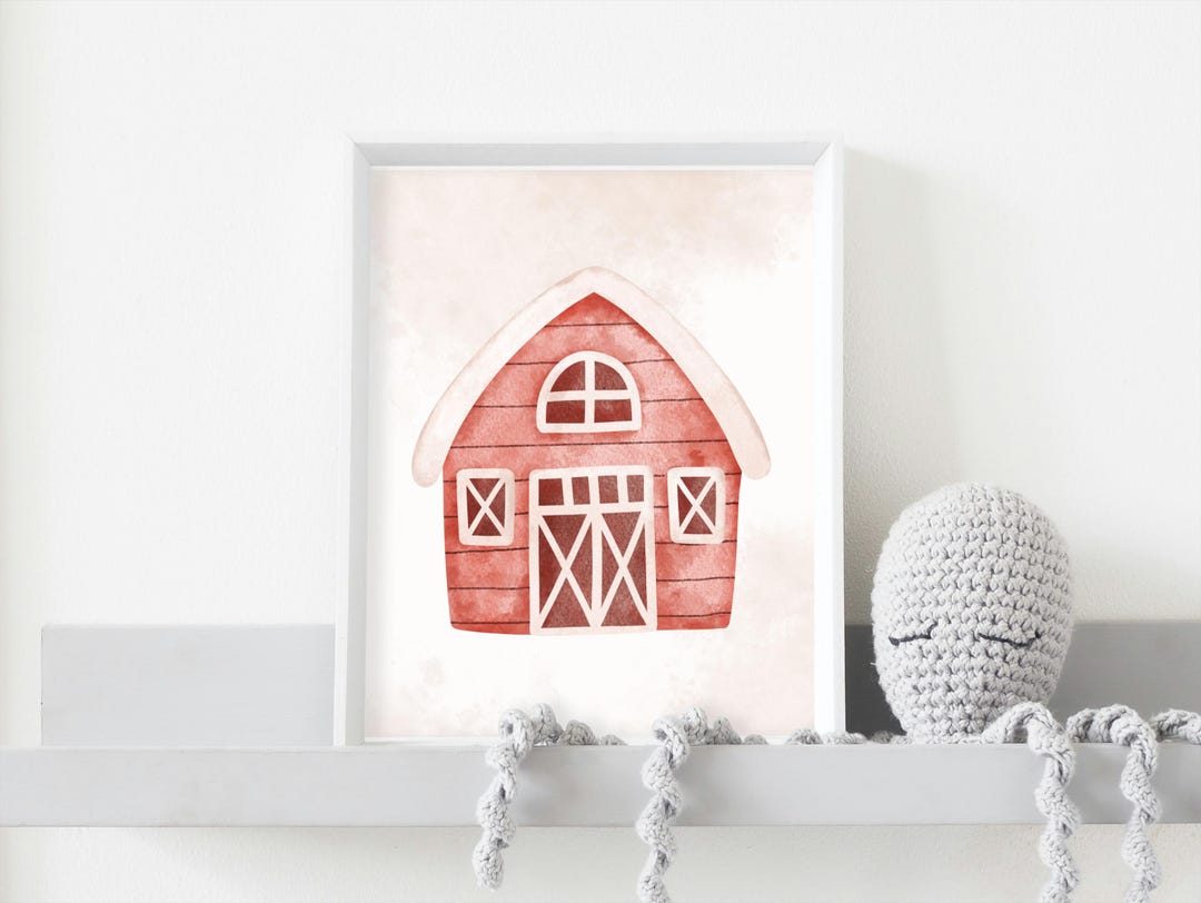 Farmhouse Nursery Printable Decor - Etsy