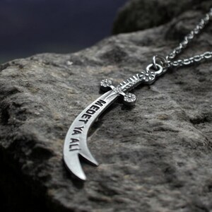 Zulfiqar Sword - Caliph Ali Sword Necklace - Hazreti Ali Pendant ...