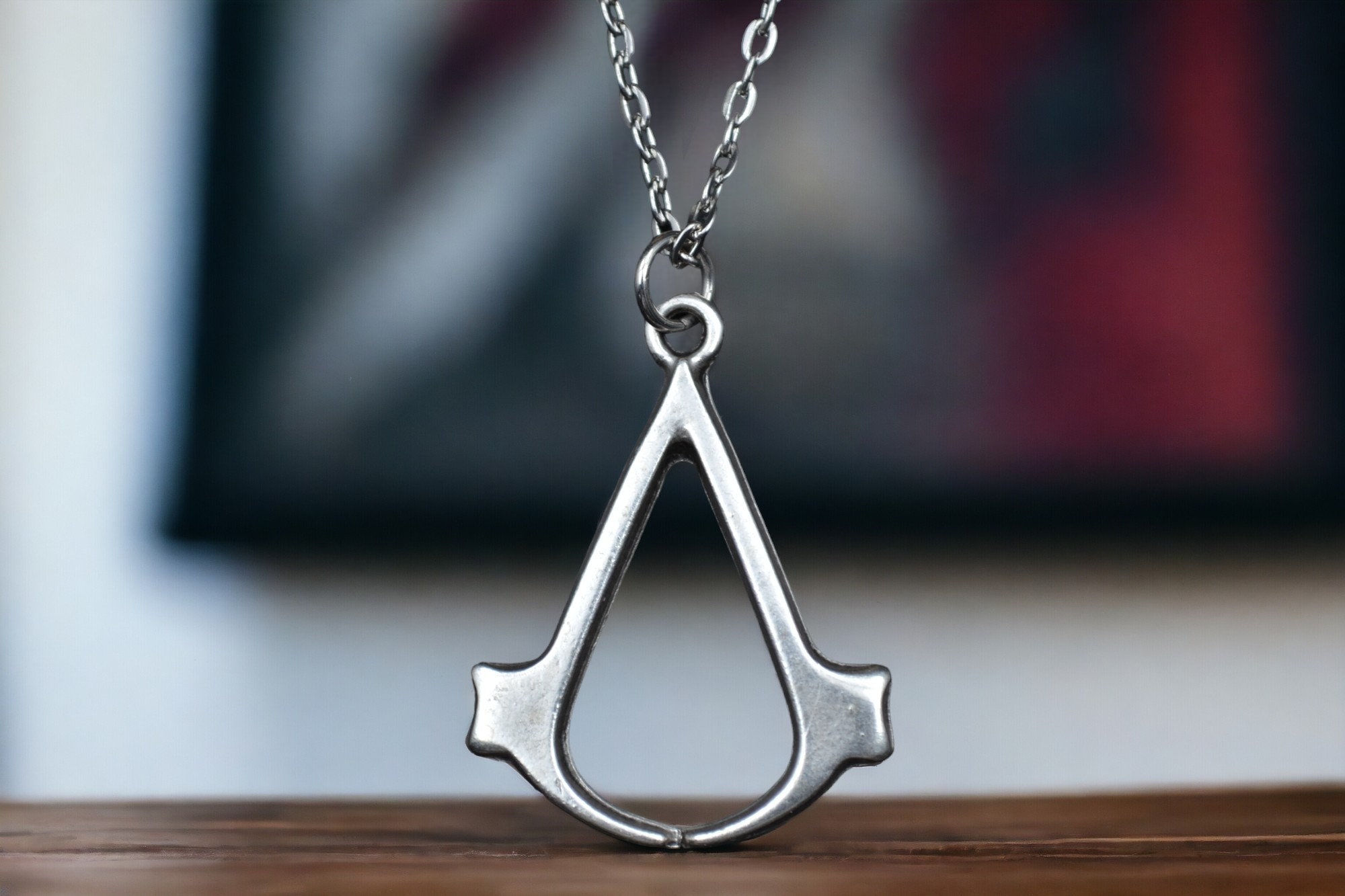 Assassin Necklace - Symbol of Stealth and Adventure - Gaming Jewelry ...