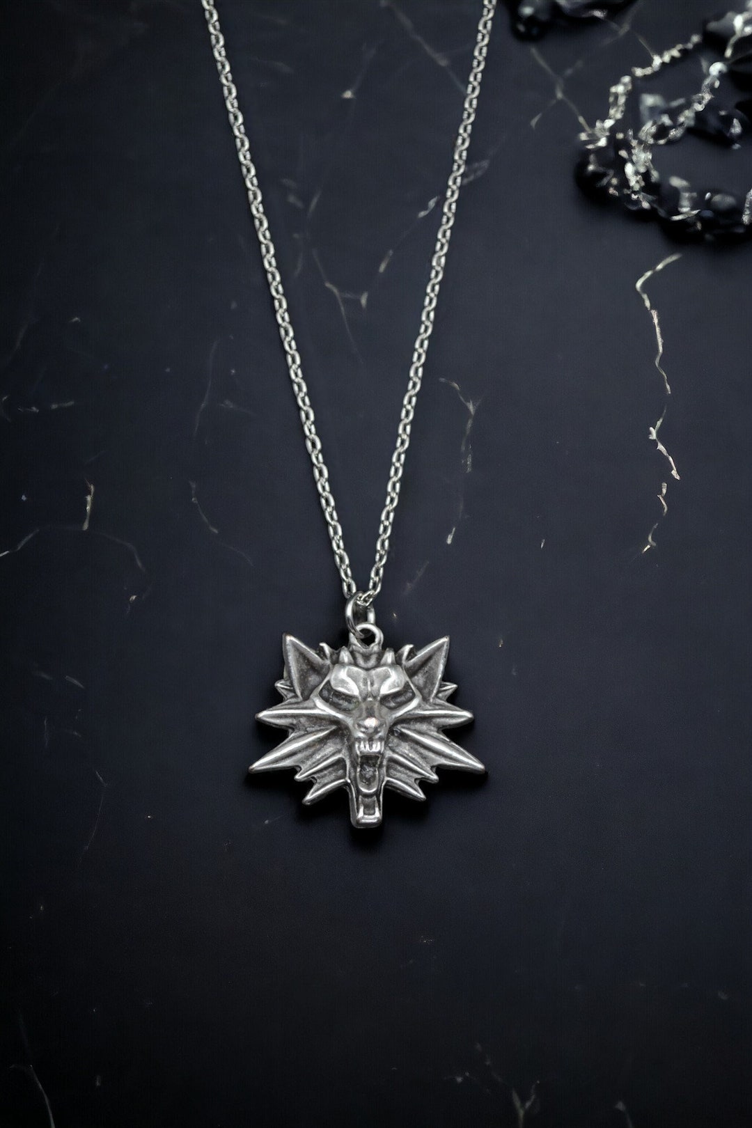 Witcher Wolf Necklace - Embrace the Power of the White Wolf With ...