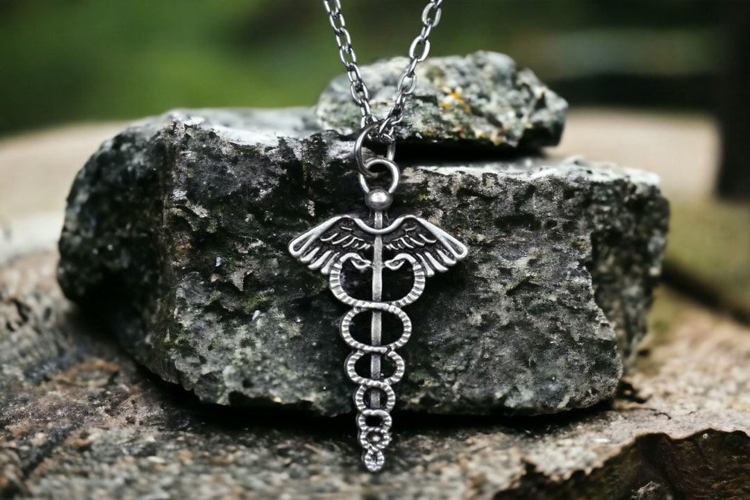 The Caduceus Necklace - Symbolize Healing and Wellness With Timeless ...