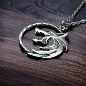 Witcher Necklace, Geralt of Rivia Pendant, Channel the Power of the ...