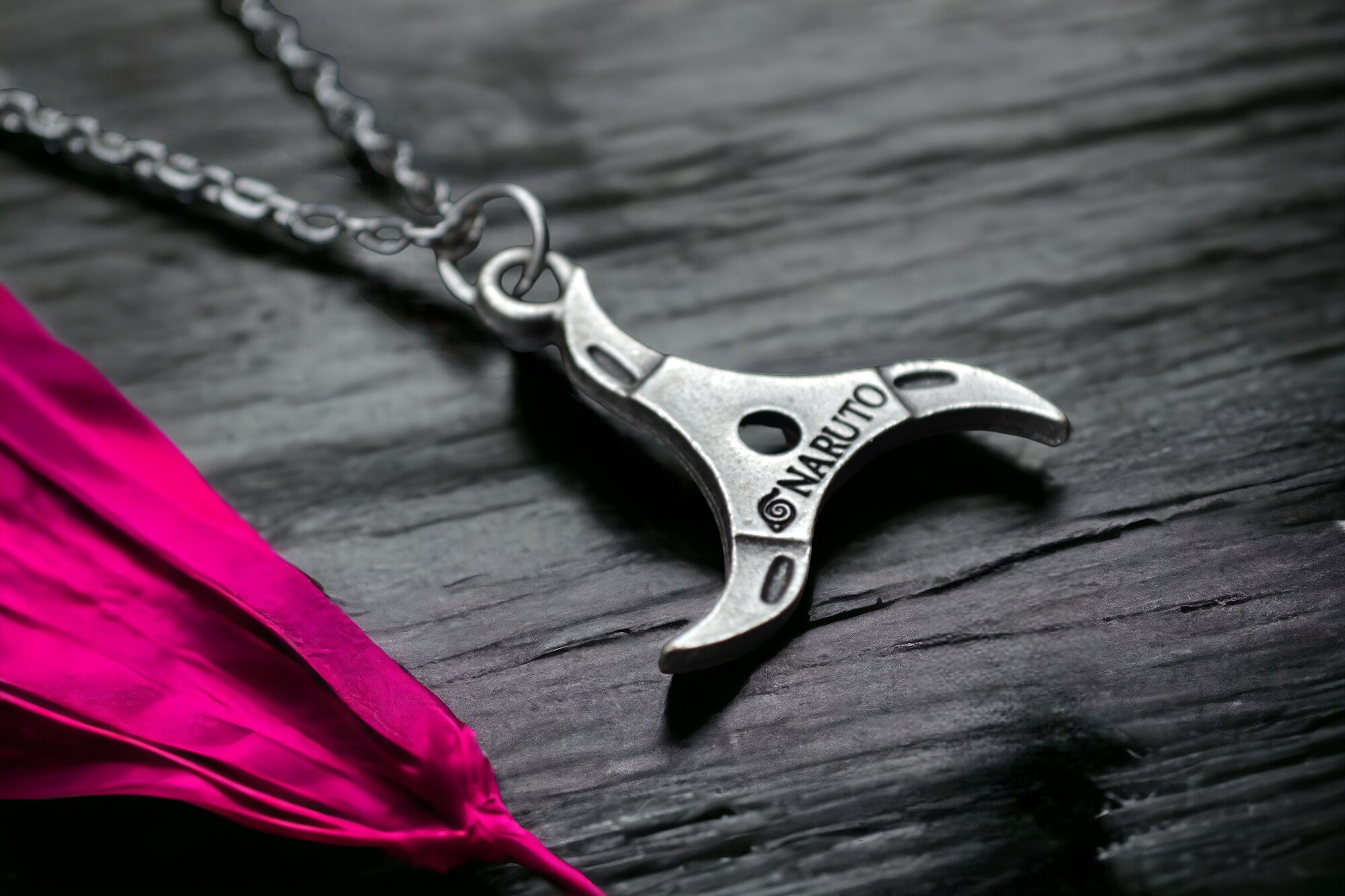 Anime Naruto Hokage Shuriken Star Necklace Anime Jewelry, Cosplay ...