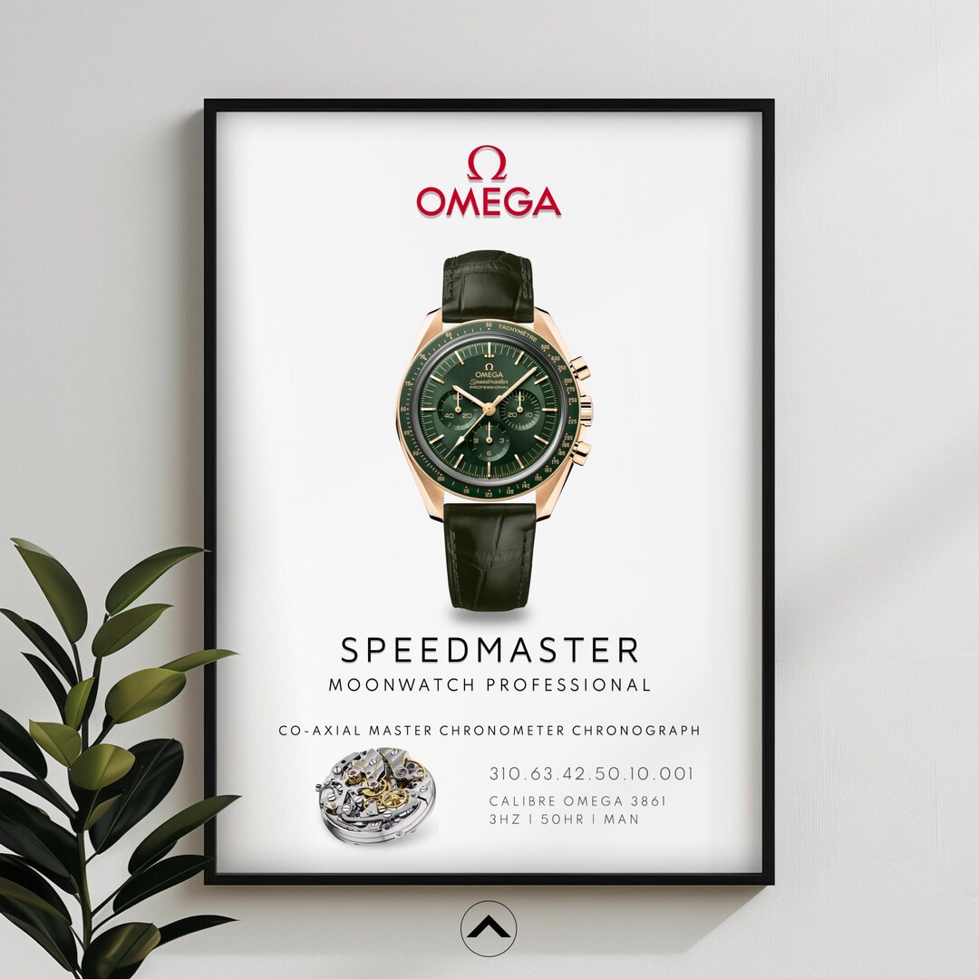 Omega Speedmaster Moonwatch Poster, Moonwatch Professional Watch Poster ...