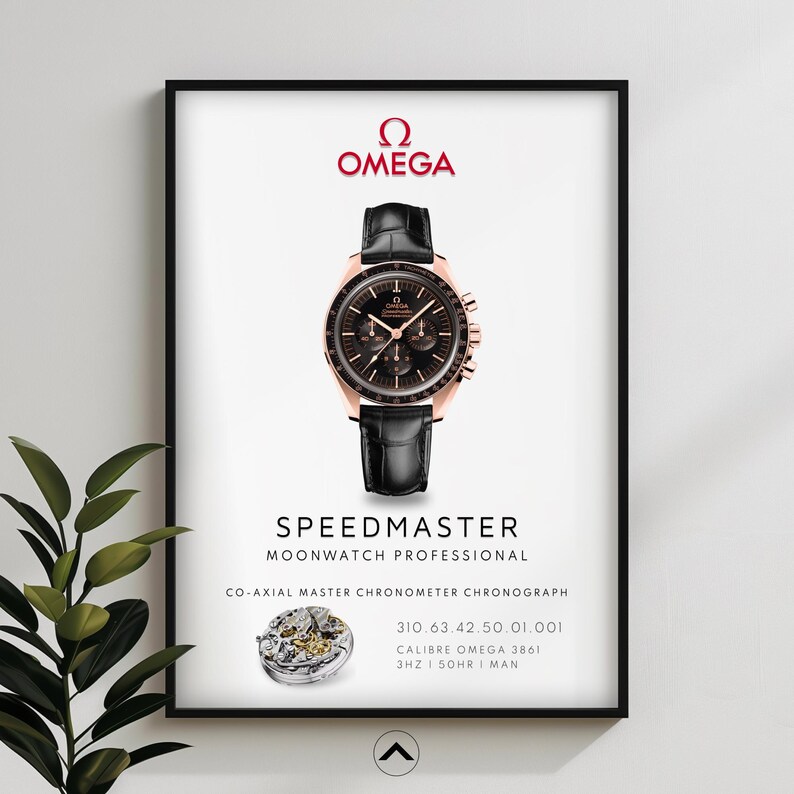 Omega Speedmaster Moonwatch Poster, Moonwatch Professional Watch Poster ...