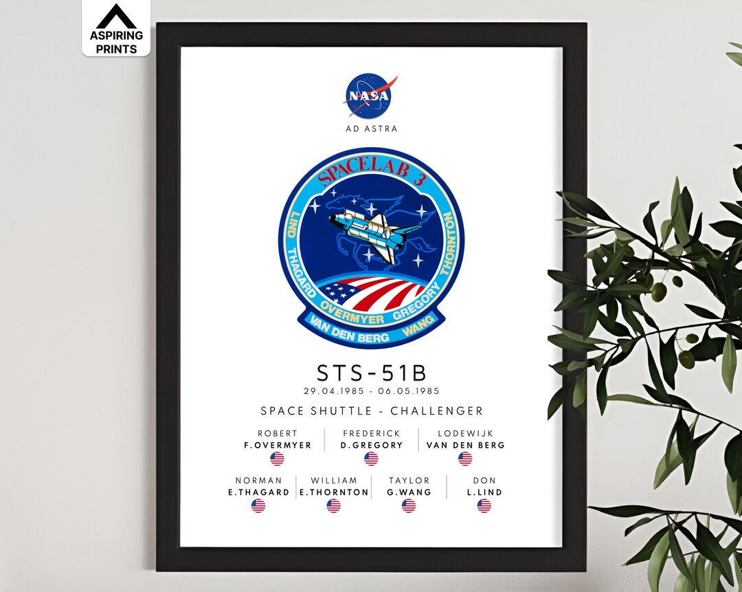 NASA Space Shuttle Poster, Space Exploration Decor, European Space ...