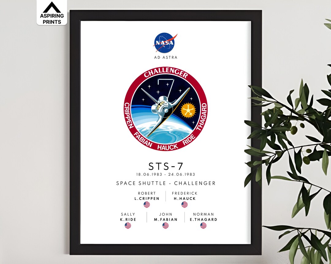 NASA Space Shuttle Poster, Space Exploration Decor, European Space ...