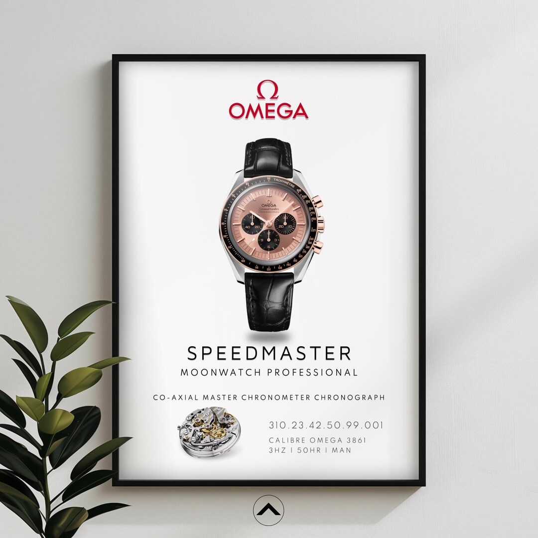 Omega Speedmaster Moonwatch Poster, Moonwatch Professional Watch Poster ...