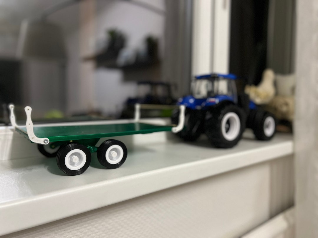 Toy Tractor Trailer, Platfrom, Christmas, Birthday Gift, Handmade Toy ...