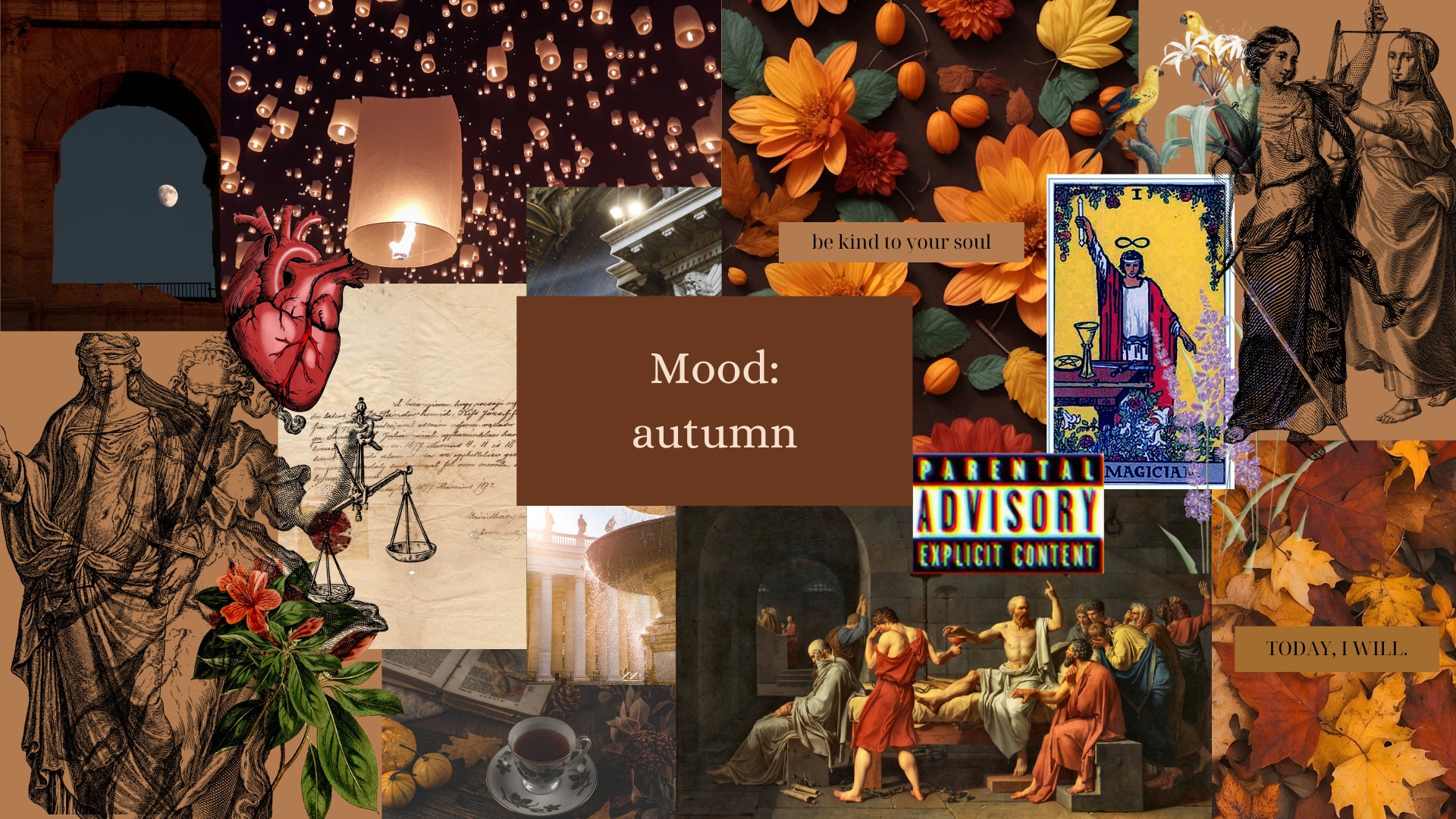 Aesthetic Autumn Laptop Wallpaper - Etsy