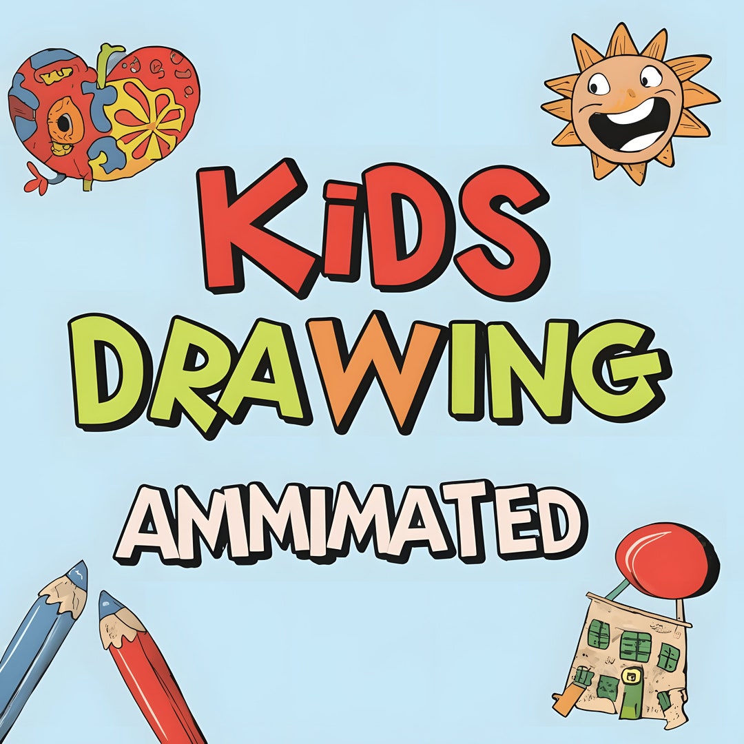 Animate Your Kids Drawing and Cherish the Memories for Ever - Etsy