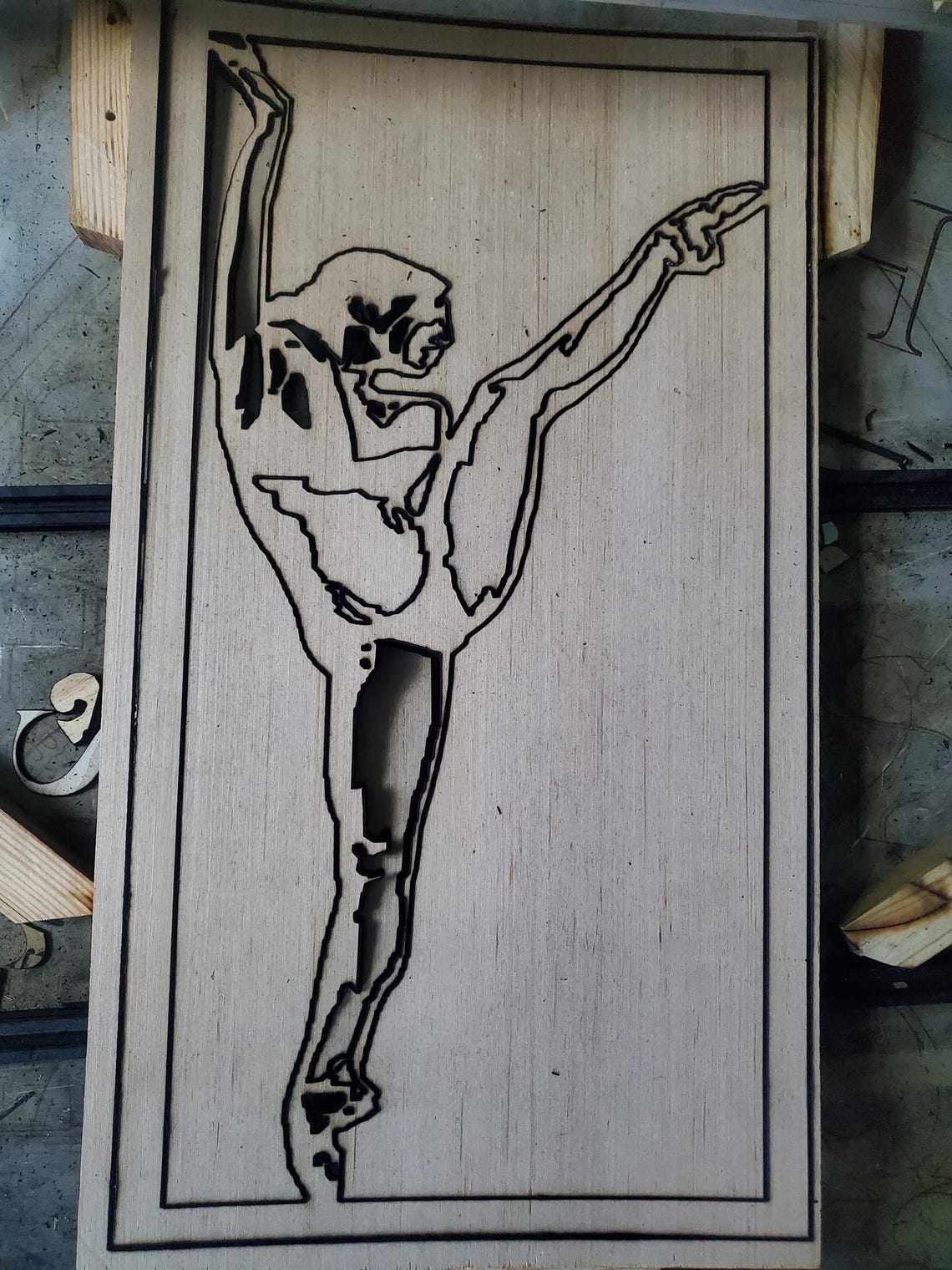 Ballerina Laser Cut - Etsy