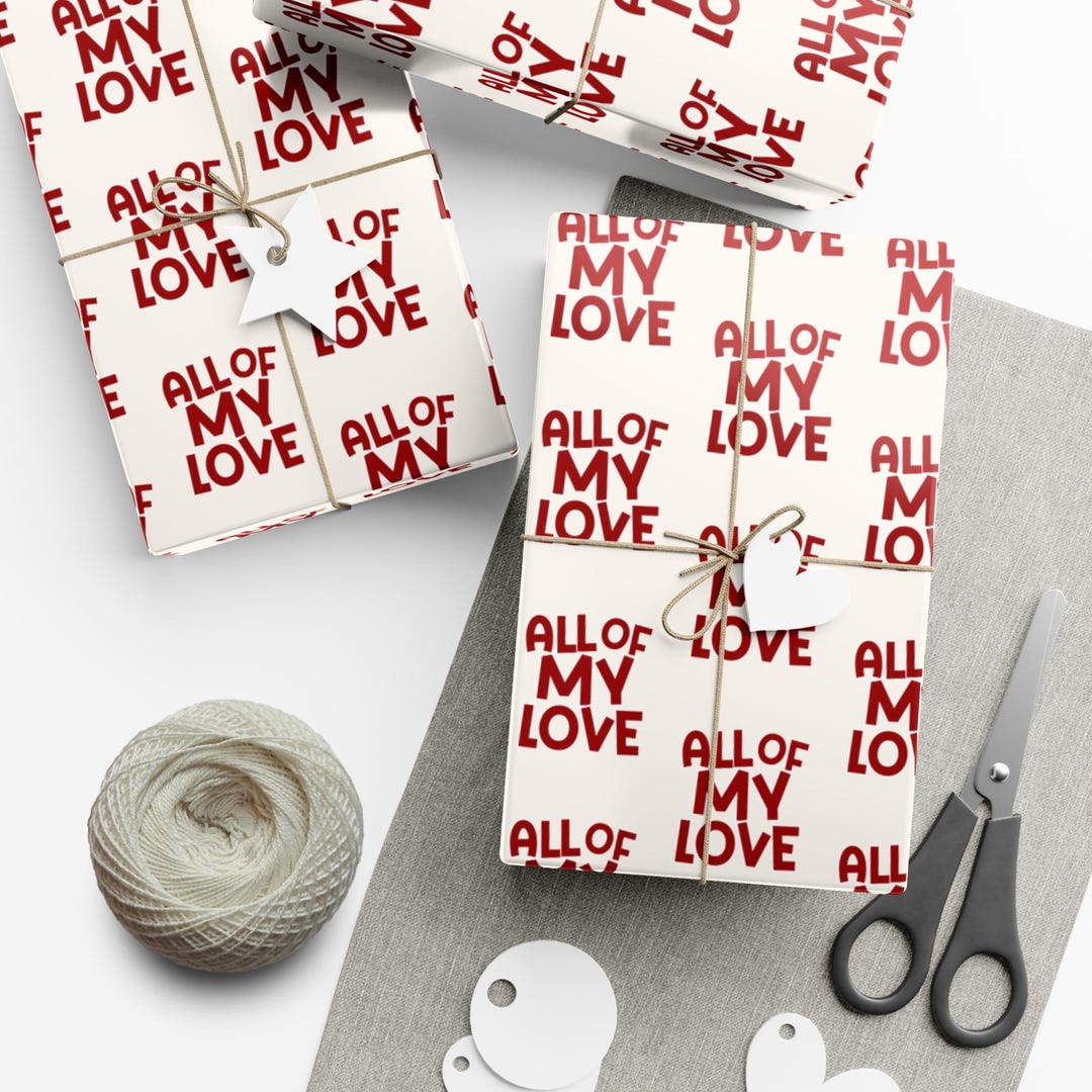 Delta Sigma Theta Sorority Inspired AOML (all of My Love) Gift Wrap ...
