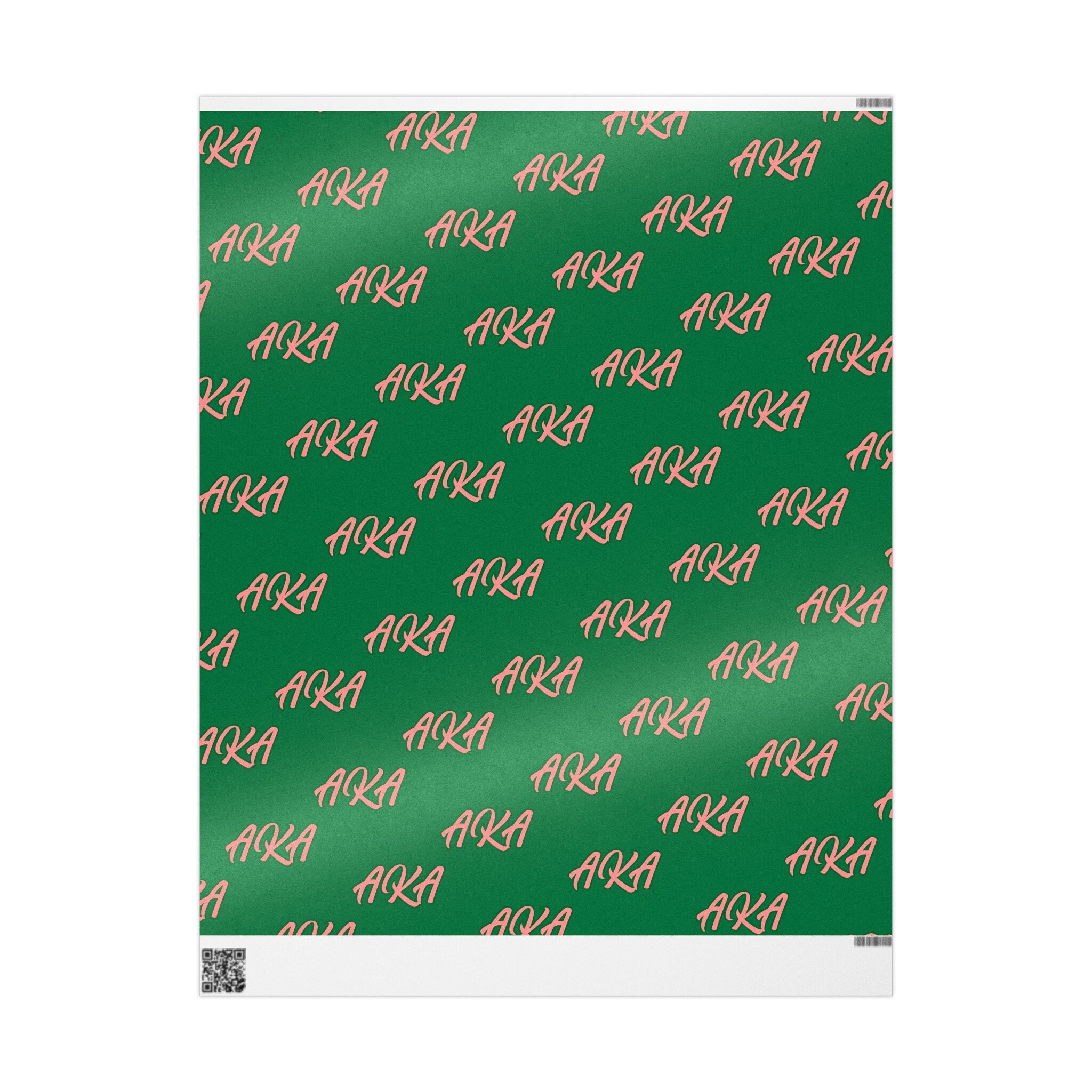 Alpha Kappa Alpha Sorority Inspired Wrapping Papers AKA 1908 Gift Wrap ...