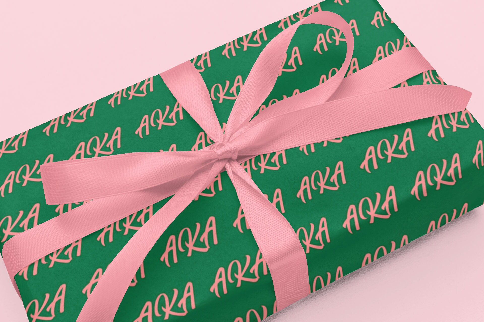Alpha Kappa Alpha Sorority Inspired Wrapping Papers AKA 1908 Gift Wrap ...