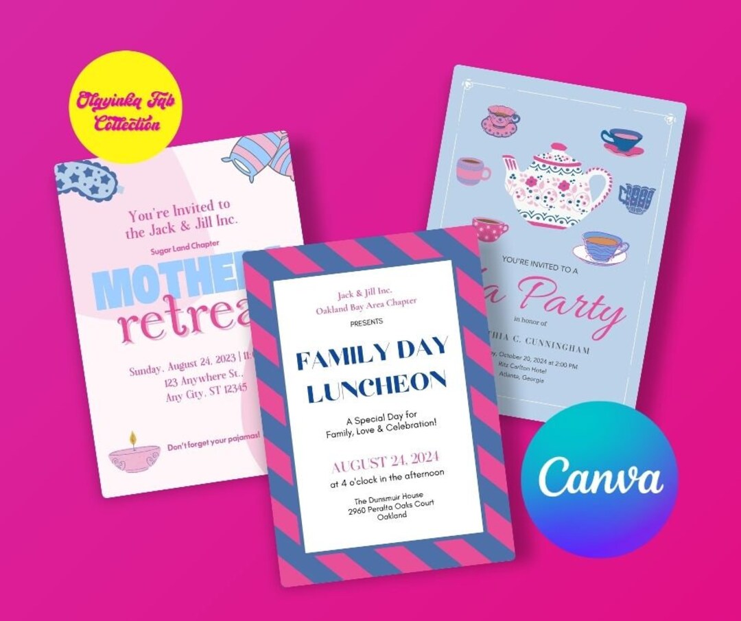 Ack & Jill Inc. Inspired Event Invitation Bundle Invitations Special ...